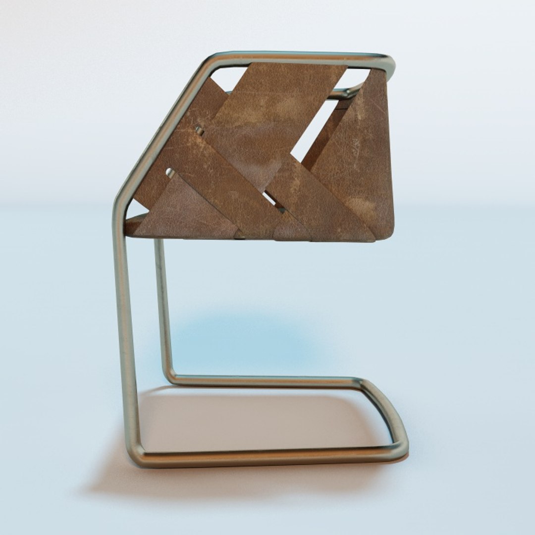 3d Model Henge Strip Chair