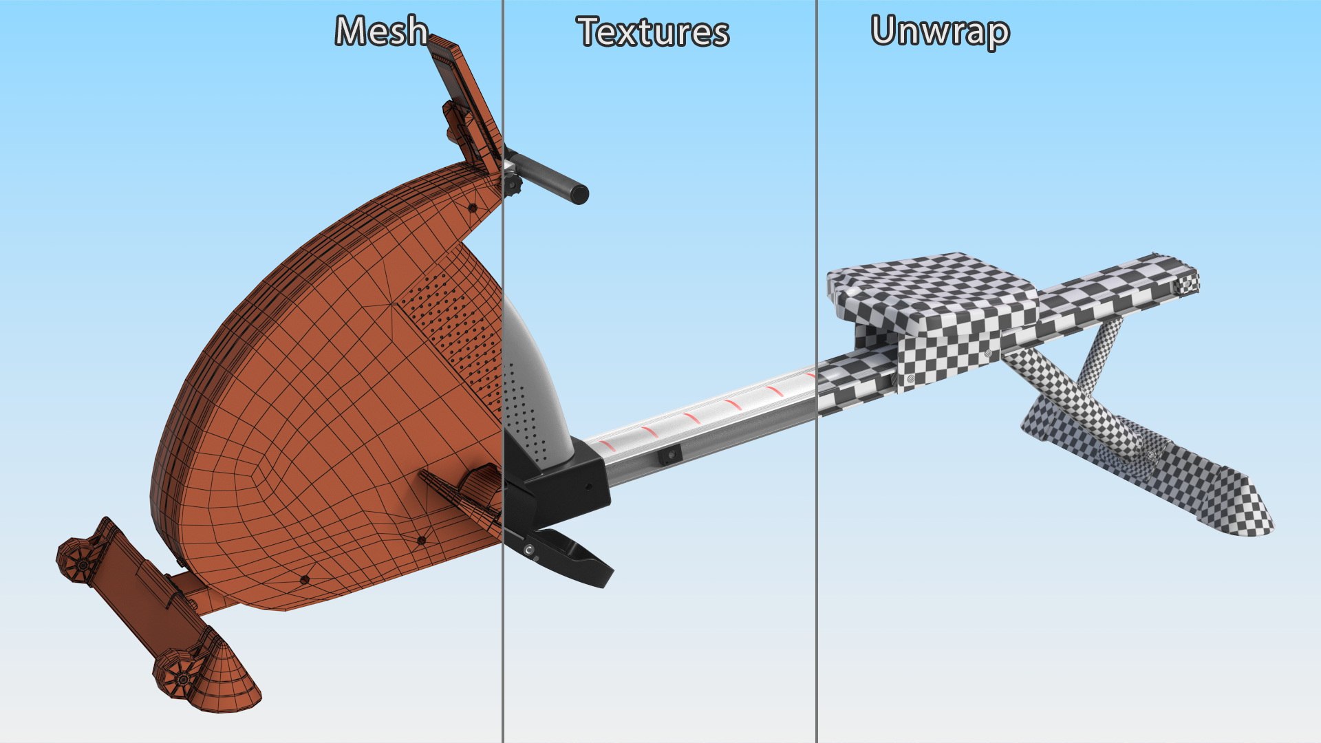 Magnetic Rowing Machine 3D Model - TurboSquid 2146864
