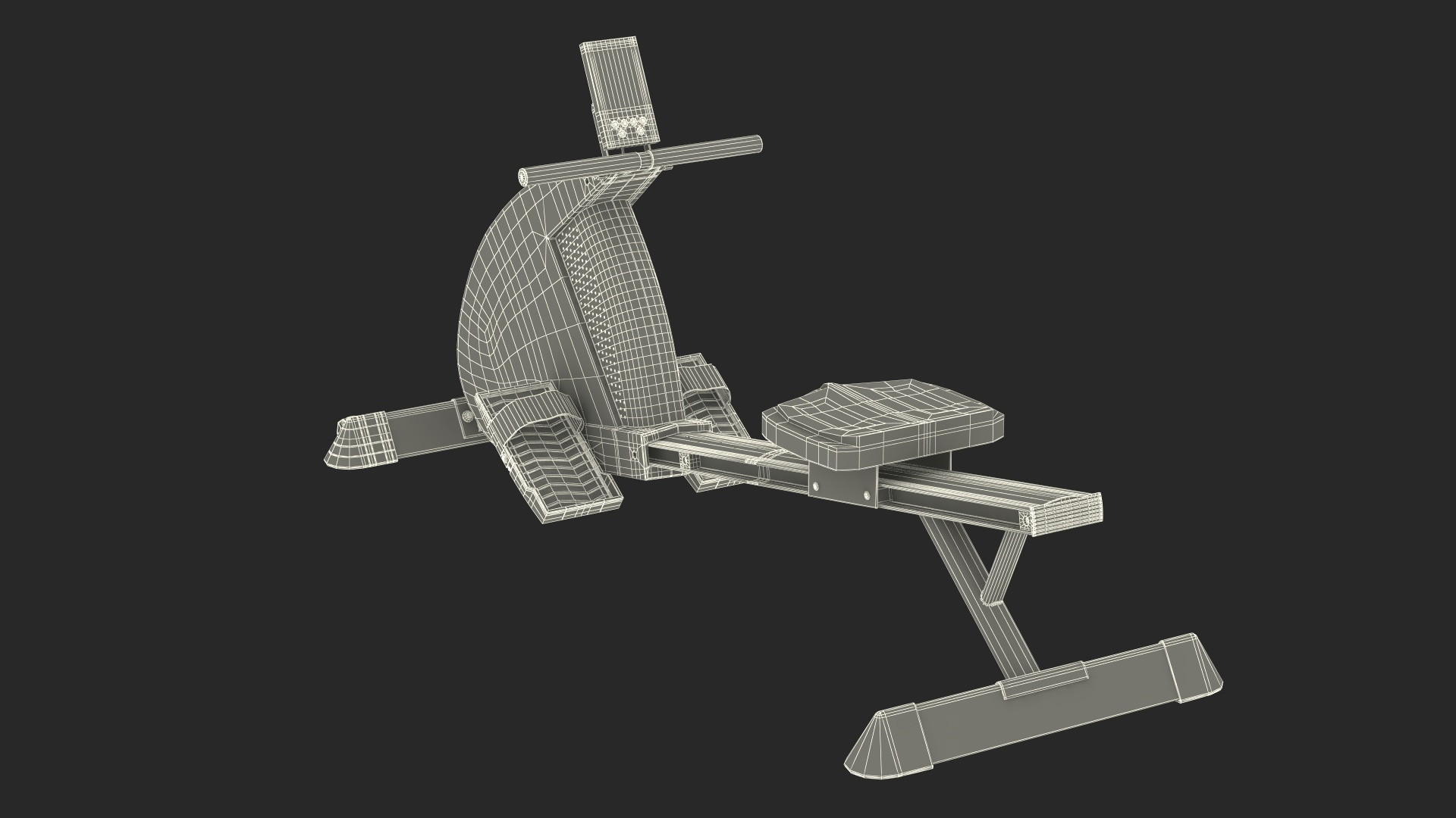Magnetic Rowing Machine 3D Model - TurboSquid 2146864