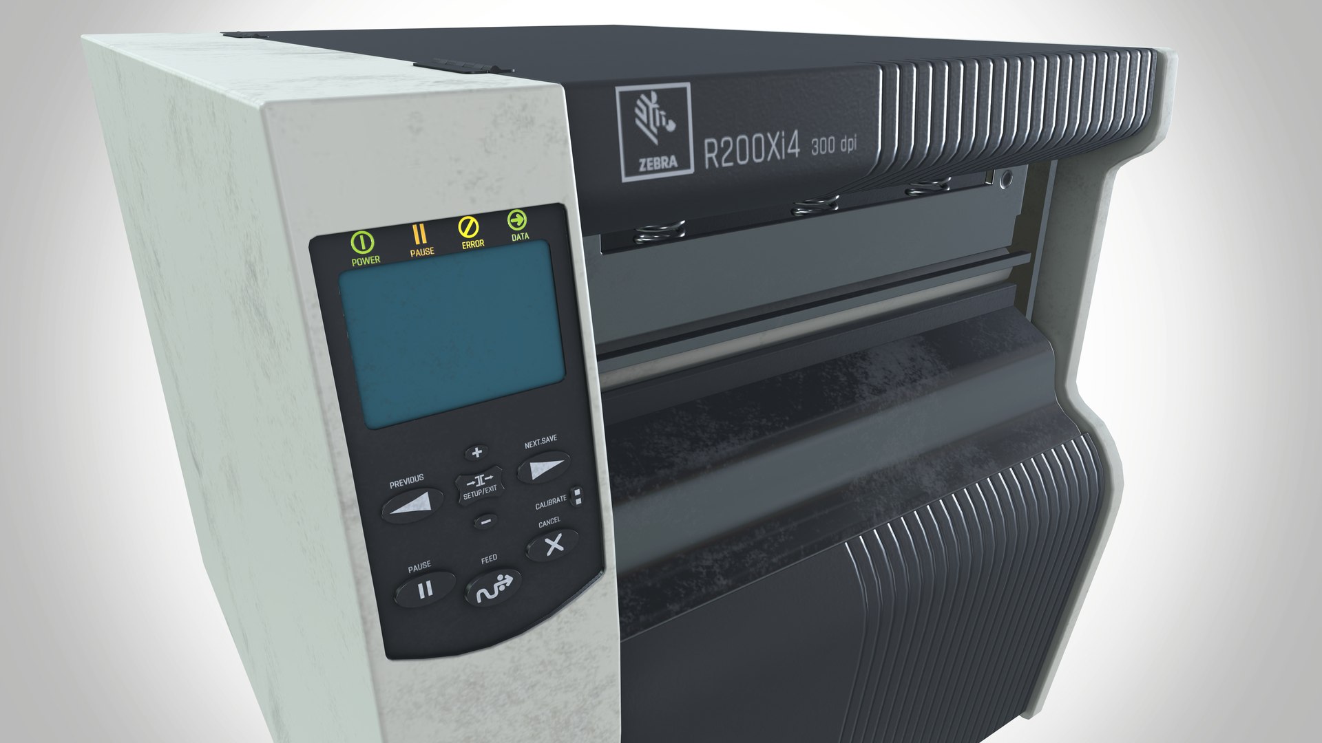 3D Zebra Labeling Machine - TurboSquid 2268764