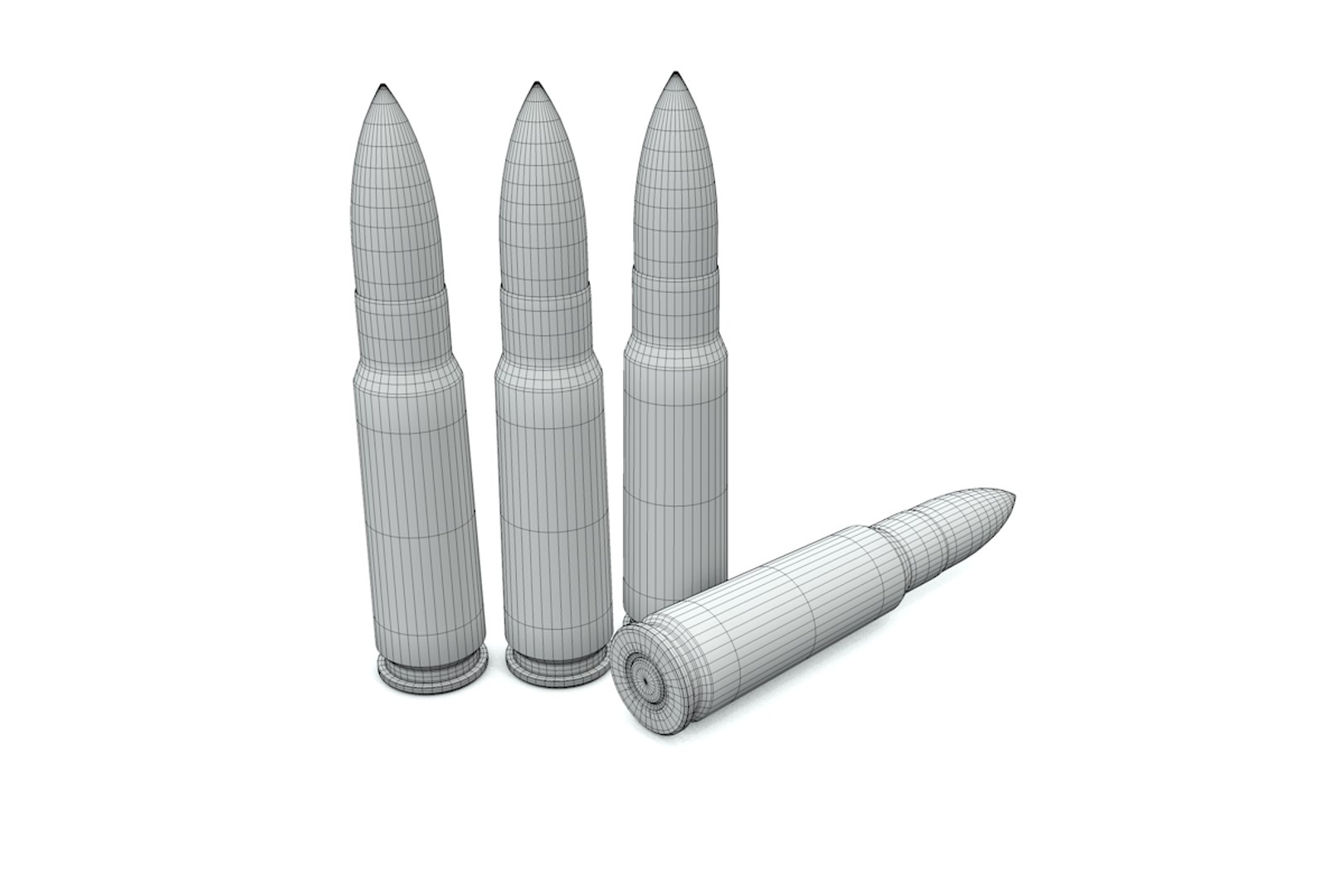 Bullet 3D Model - TurboSquid 1292454