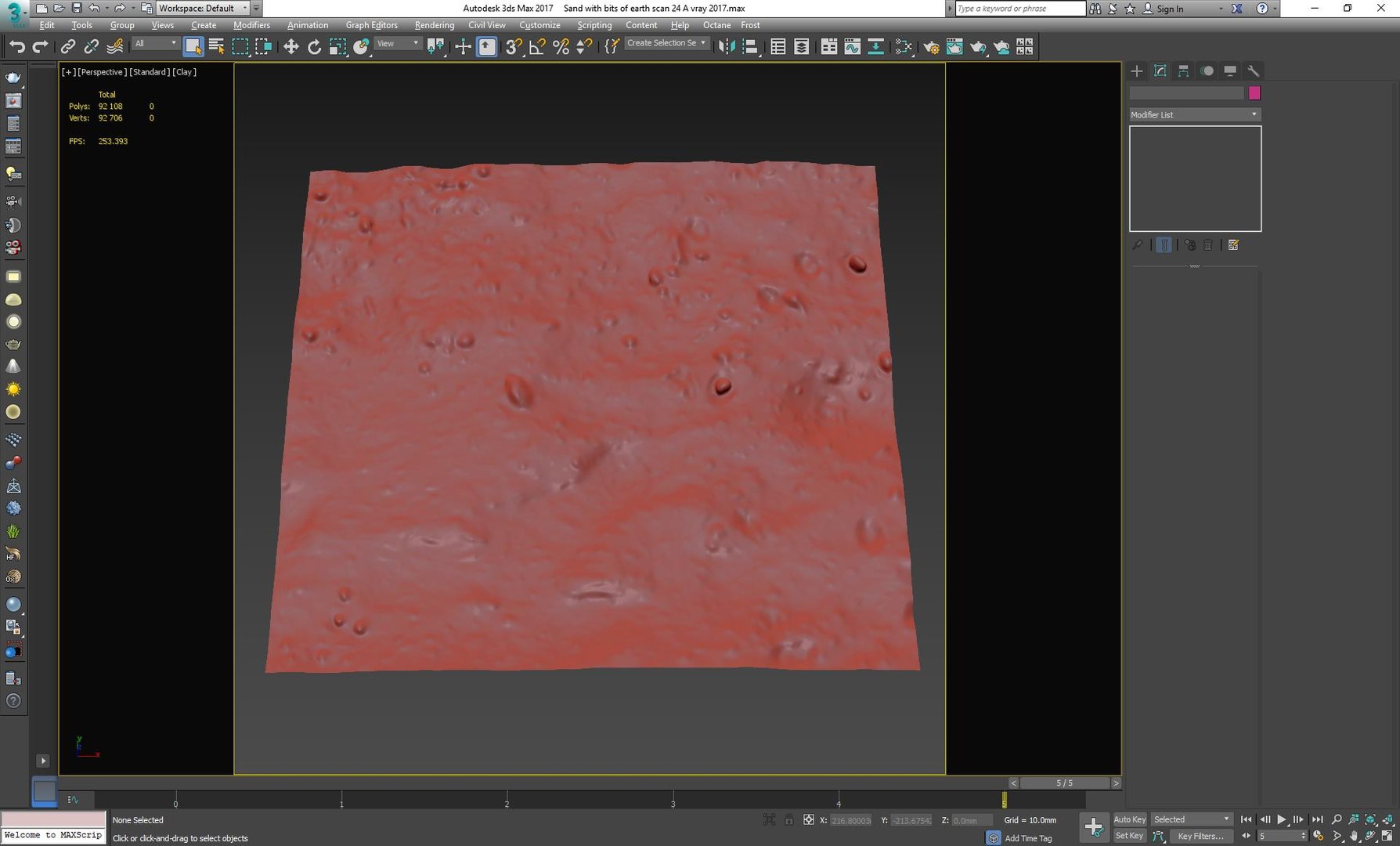 3D Scan Sand Model - TurboSquid 1380072