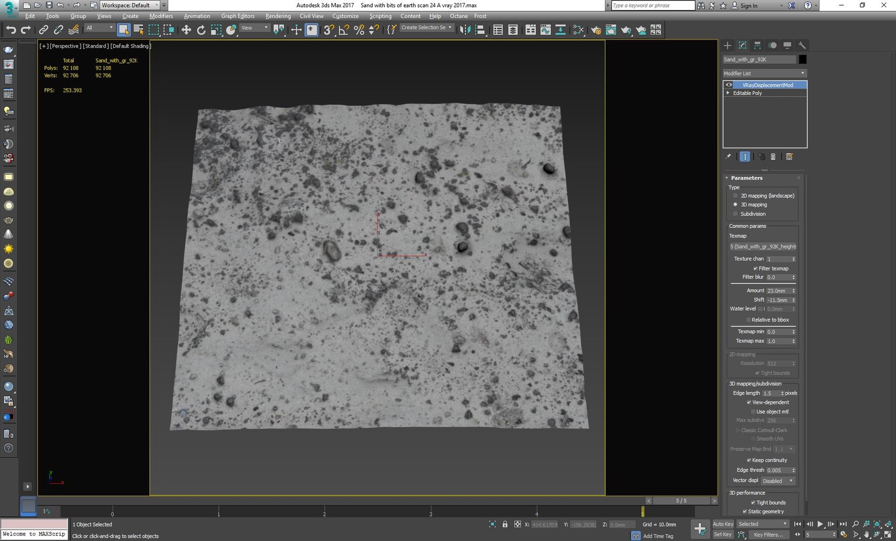 3D Scan Sand Model - TurboSquid 1380072