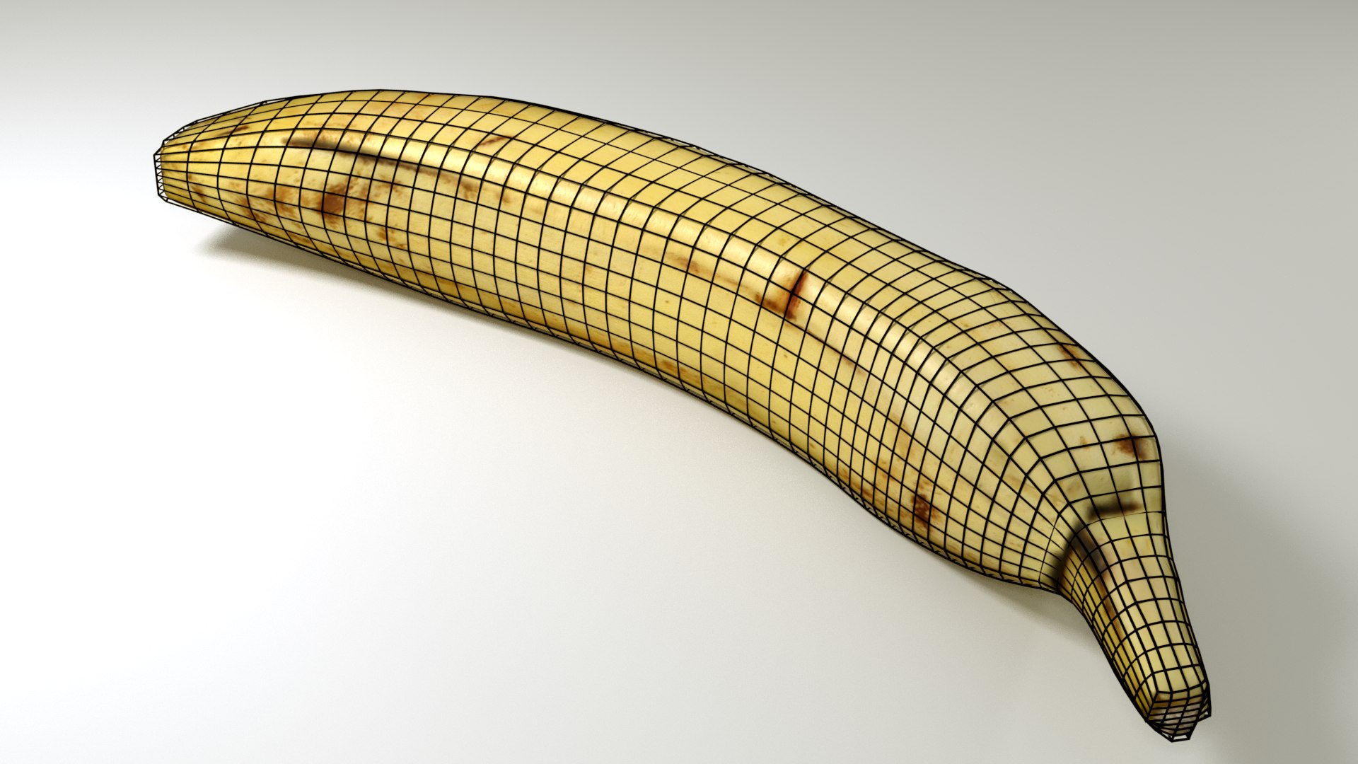Free Banana 3d Model