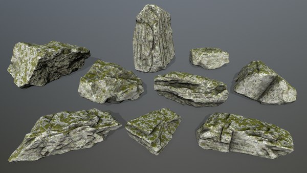 Rock model - TurboSquid 1405341