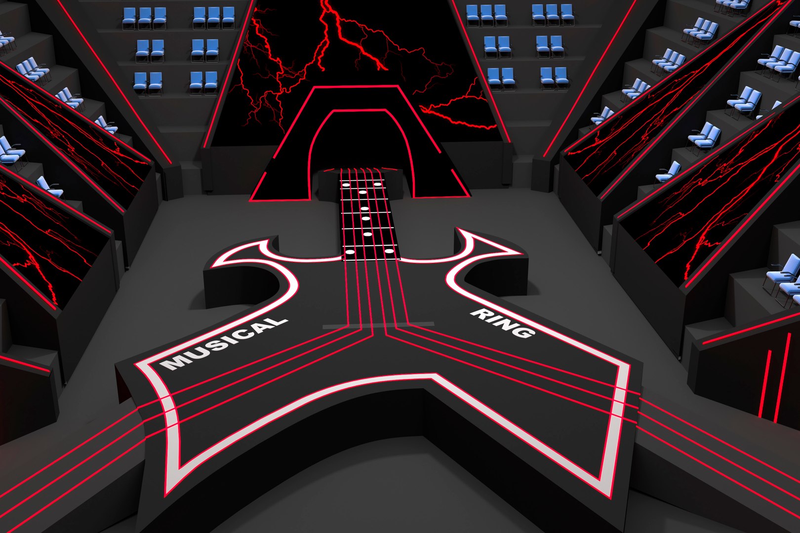 Scenery Musical Ring 3D Model - TurboSquid 1625953