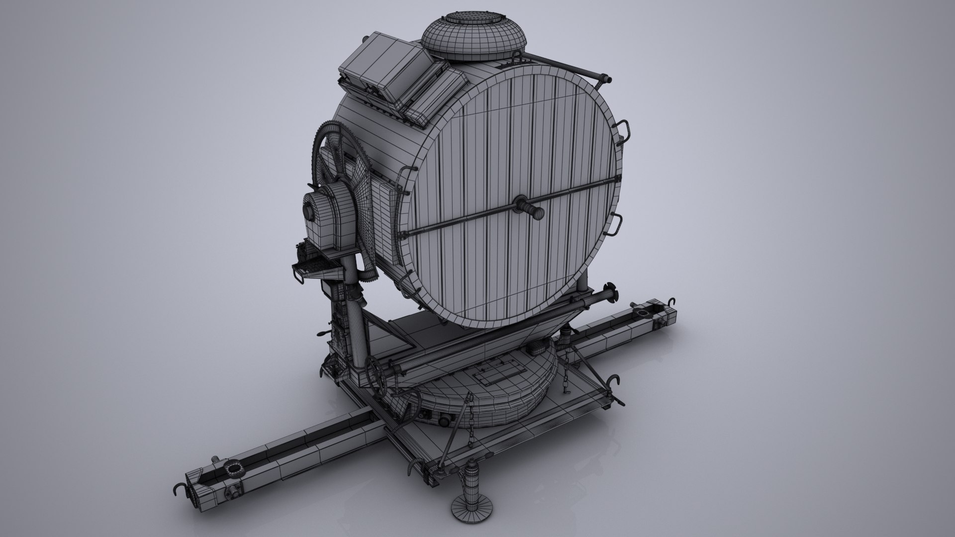 Searchlight Search 150cm 3D Model - TurboSquid 1153952