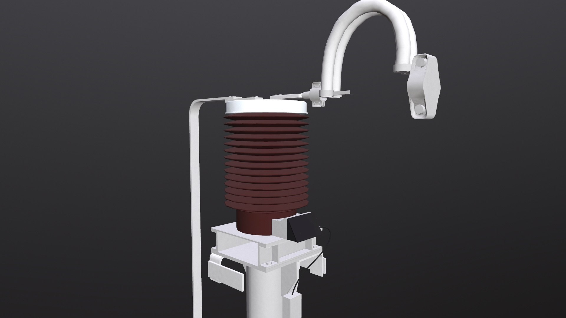 3D Neutral Bus Transformer - TurboSquid 2295063