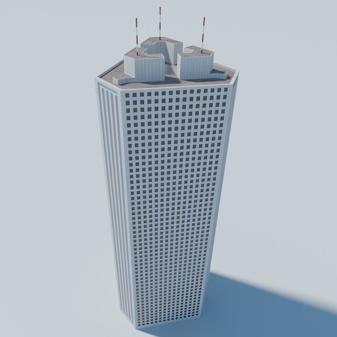 3D Shinjuku Sumitomo Building - TurboSquid 1776604