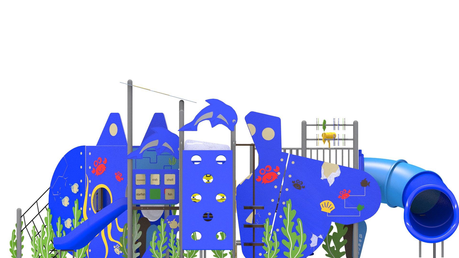 3D Submarine Ocean Playground - TurboSquid 1779259