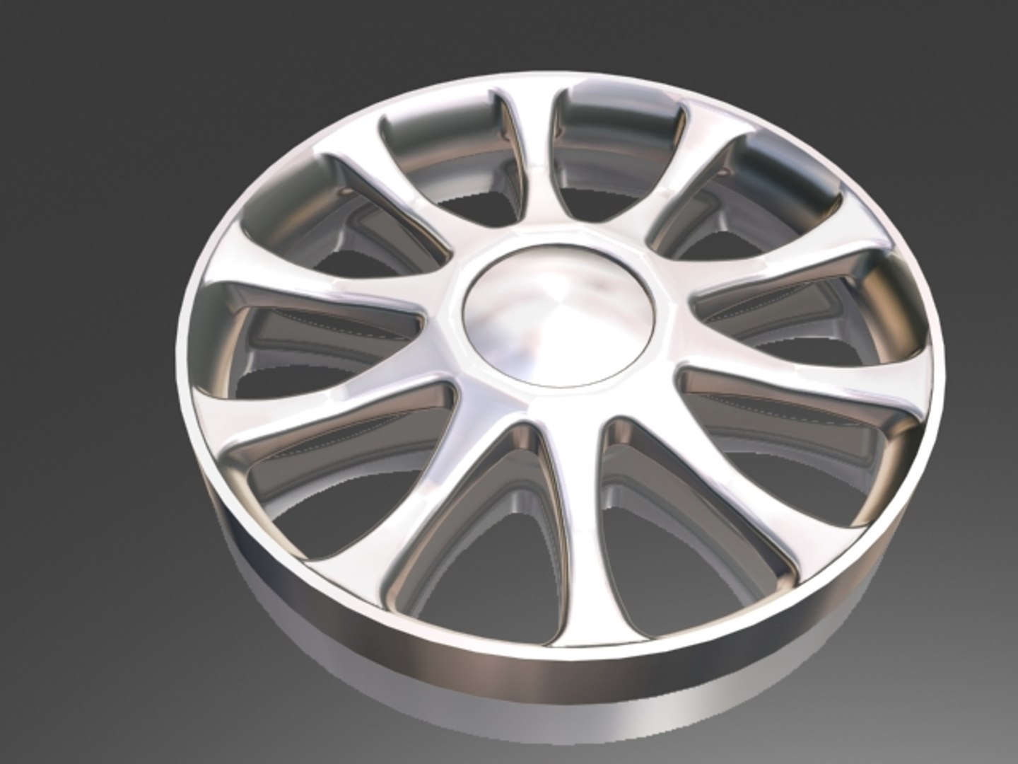 3d 10 Spoke Wheel