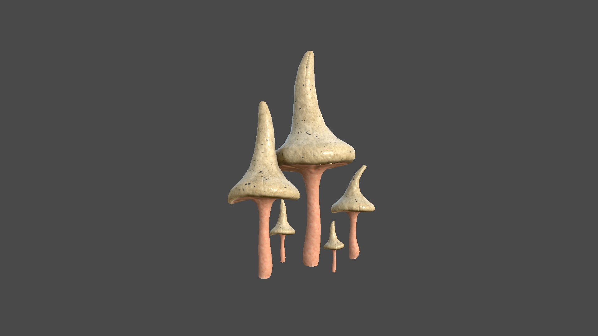 Fantasy Mushroom G11 Realistic - Scene Backdrop Design 3D Model ...
