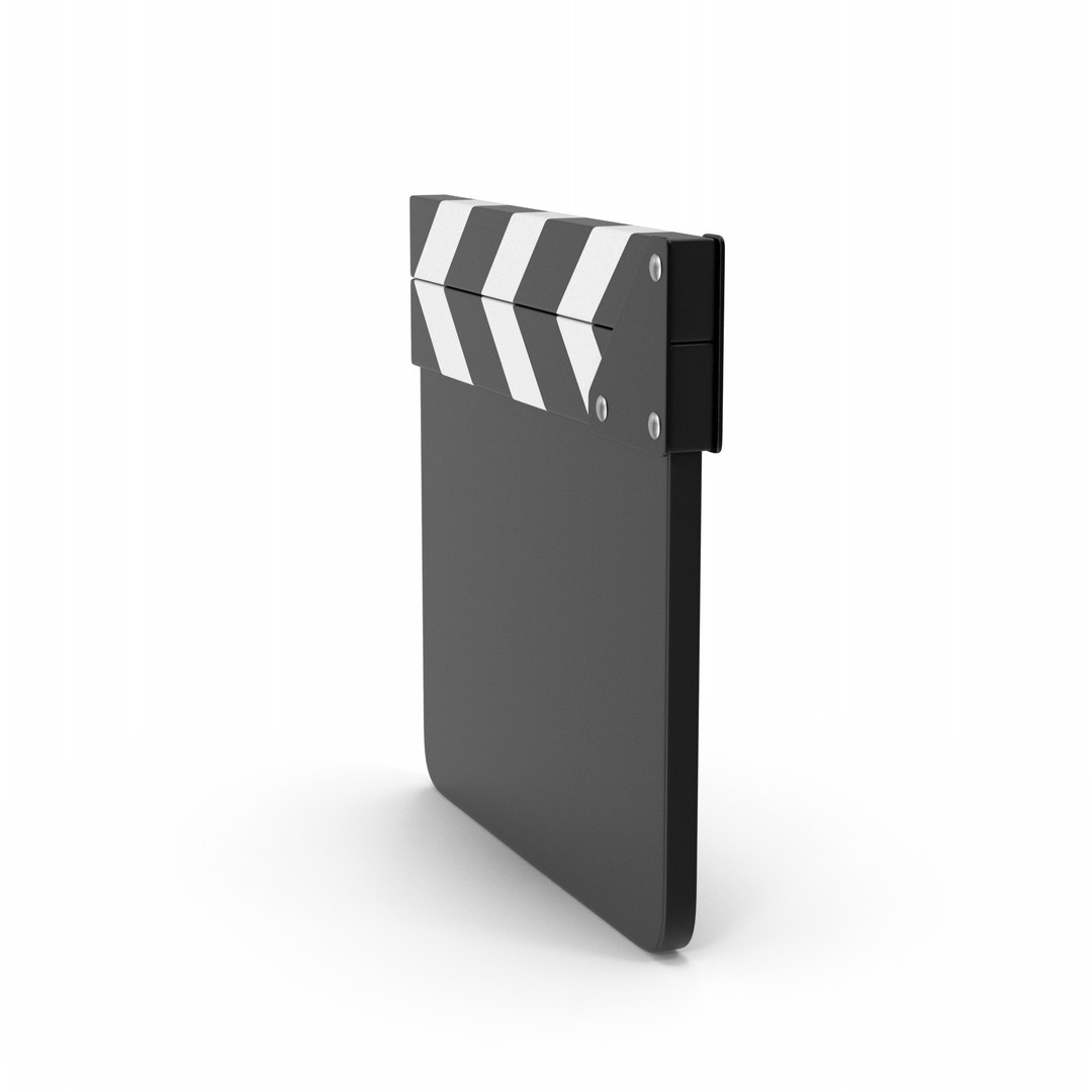 Film Slate 3D - TurboSquid 2148911