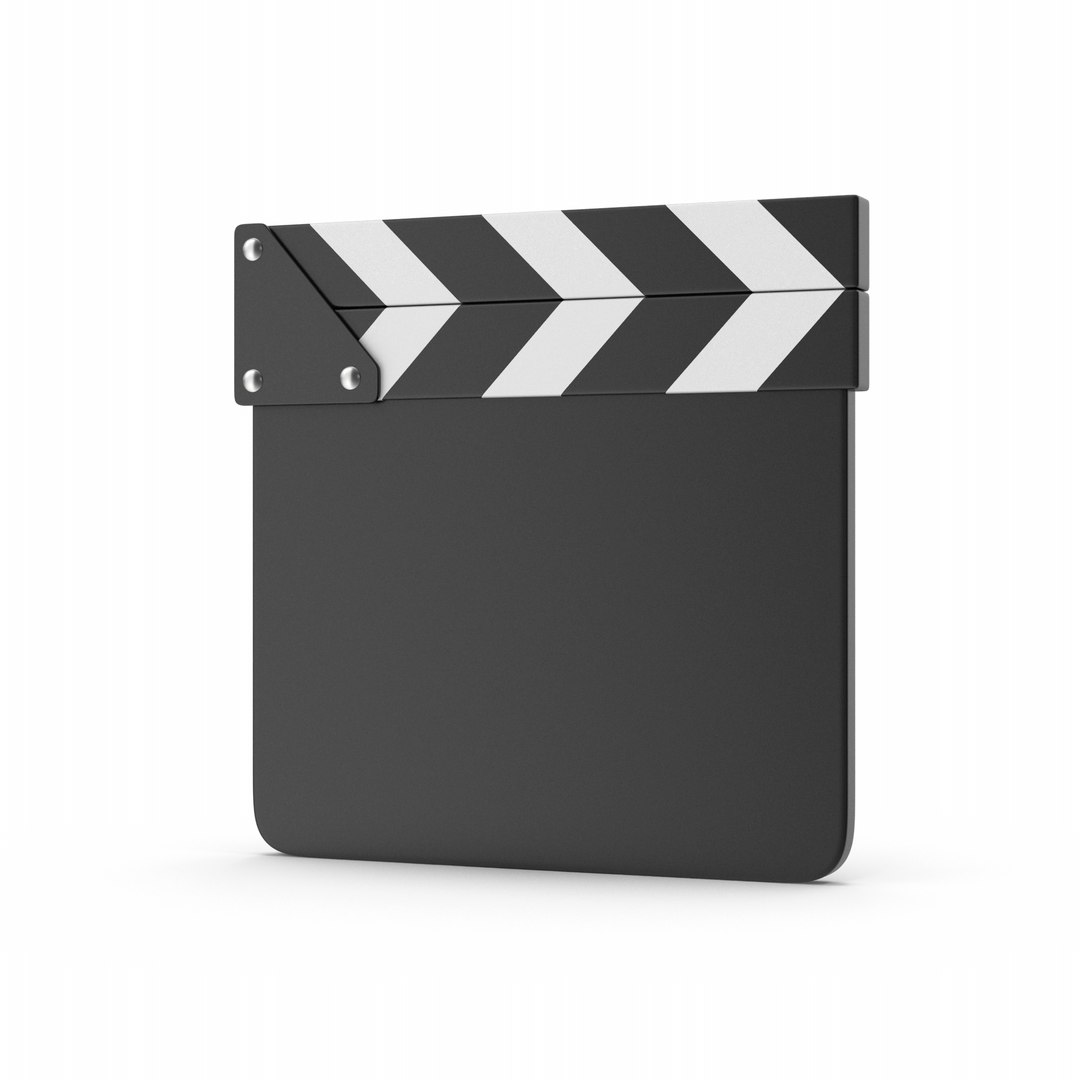 Film Slate 3D - TurboSquid 2148911