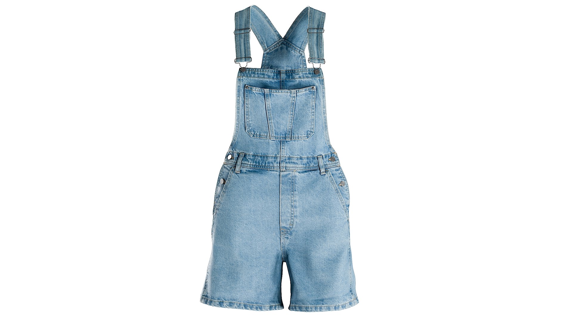 3D realistic women s overalls model - TurboSquid 1611714