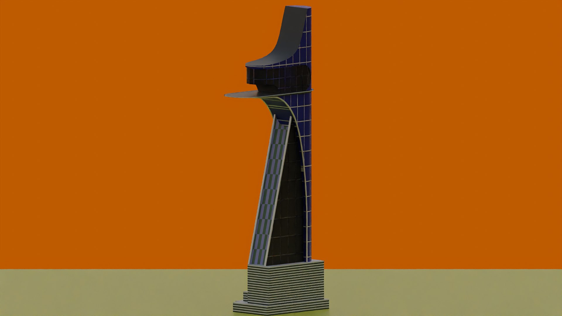 Avengers Tower 3D - TurboSquid 1987191