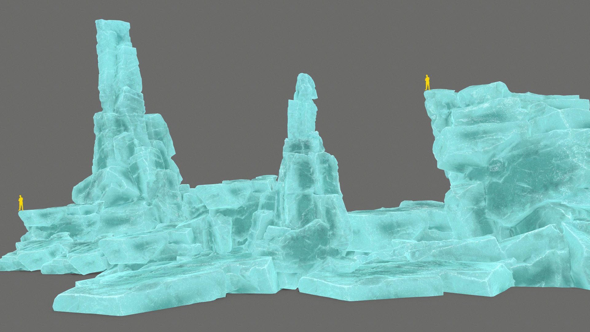 Ice Rocks 3D Model - TurboSquid 2134565