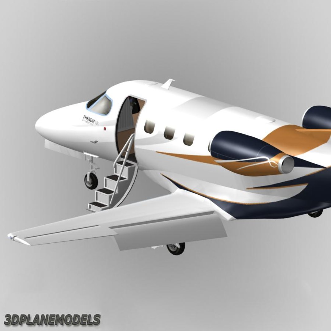 3d model embraer phenom 100 livery