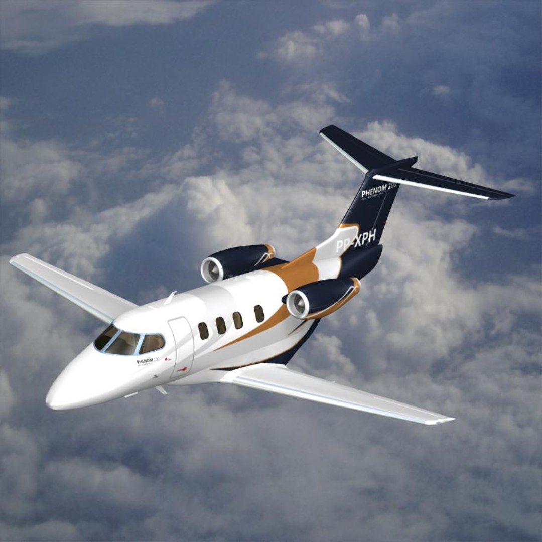 3d model embraer phenom 100 livery