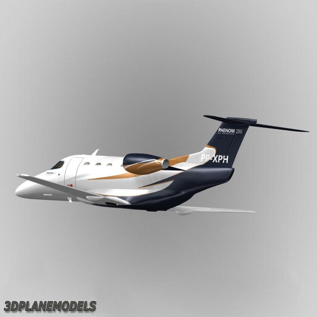 3d model embraer phenom 100 livery