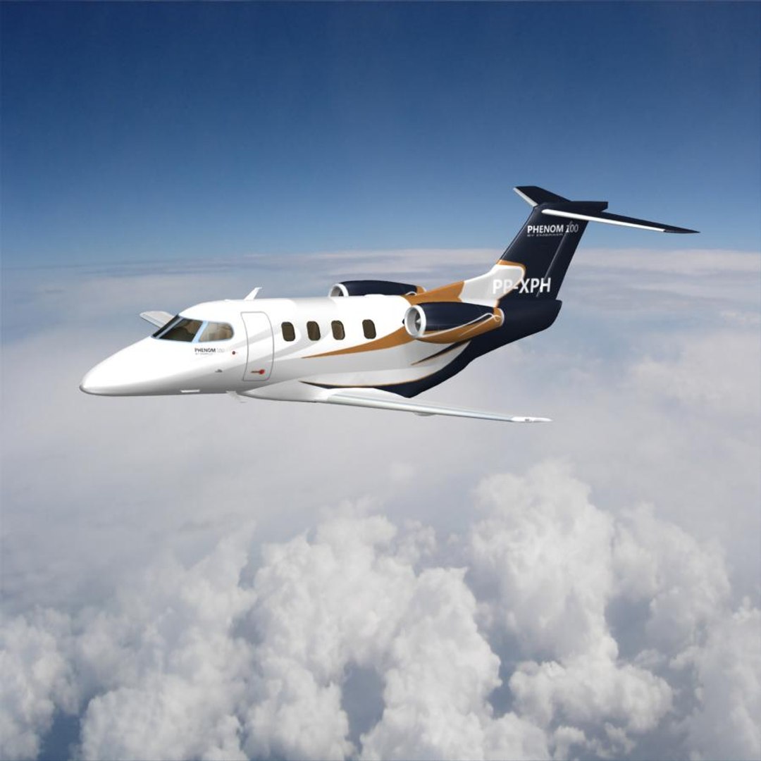 3d model embraer phenom 100 livery