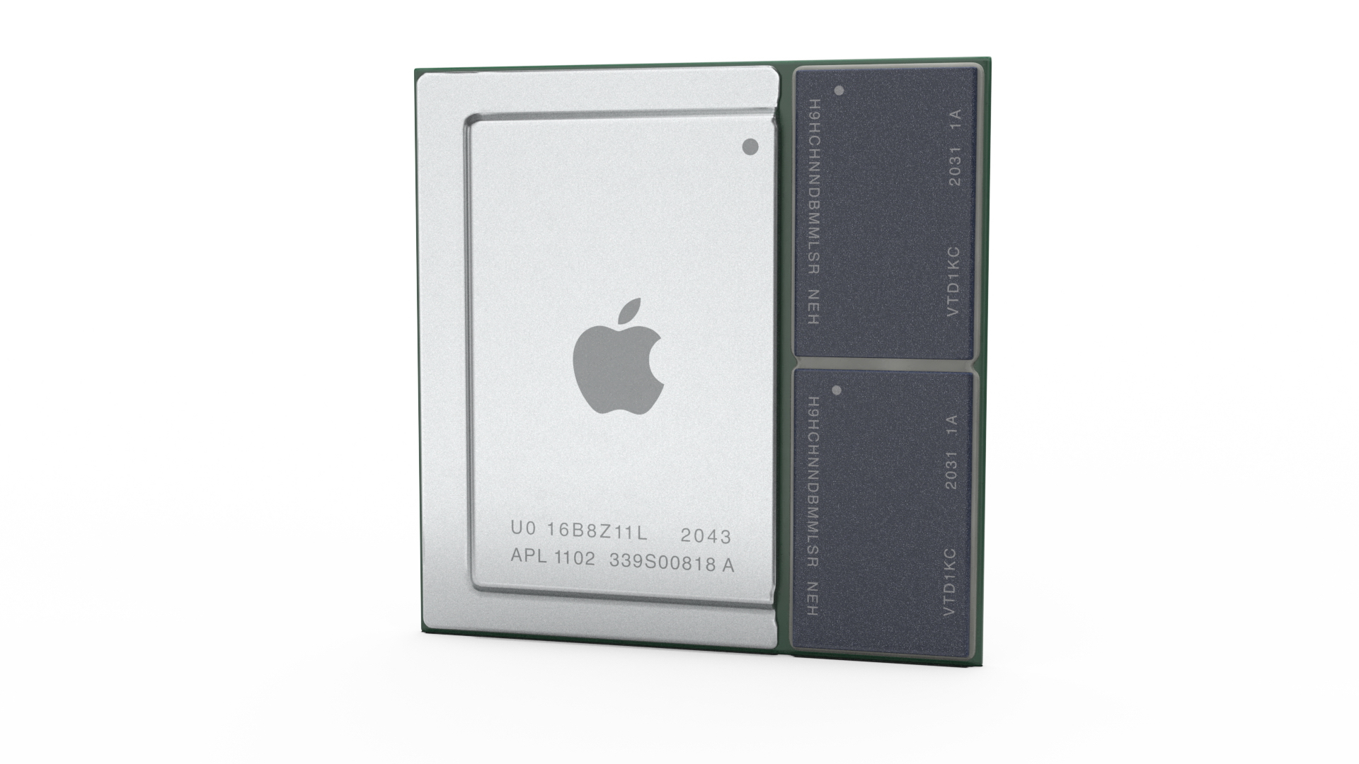 Apple M1 Series Chip 3D Model - TurboSquid 2110812