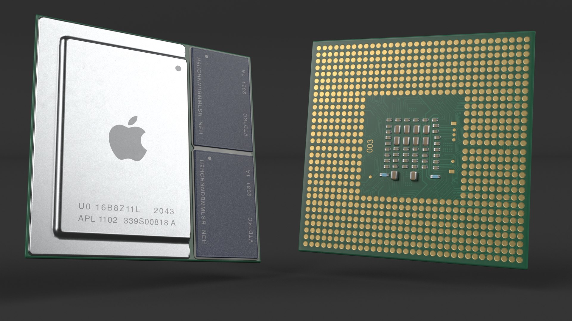 Apple M1 Series Chip 3D Model - TurboSquid 2110812