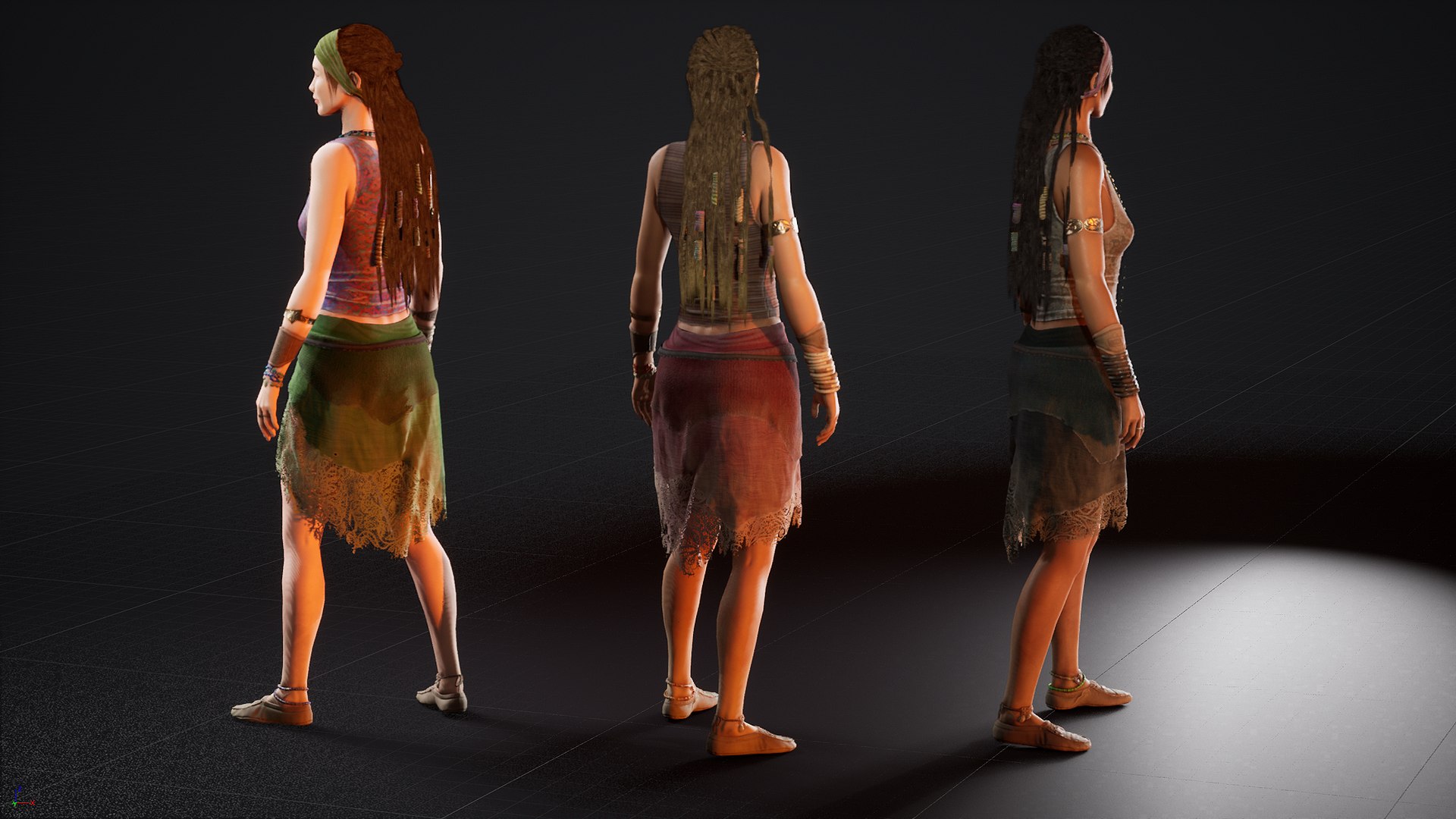 3D Neo Hippie Jessica - TurboSquid 2170358