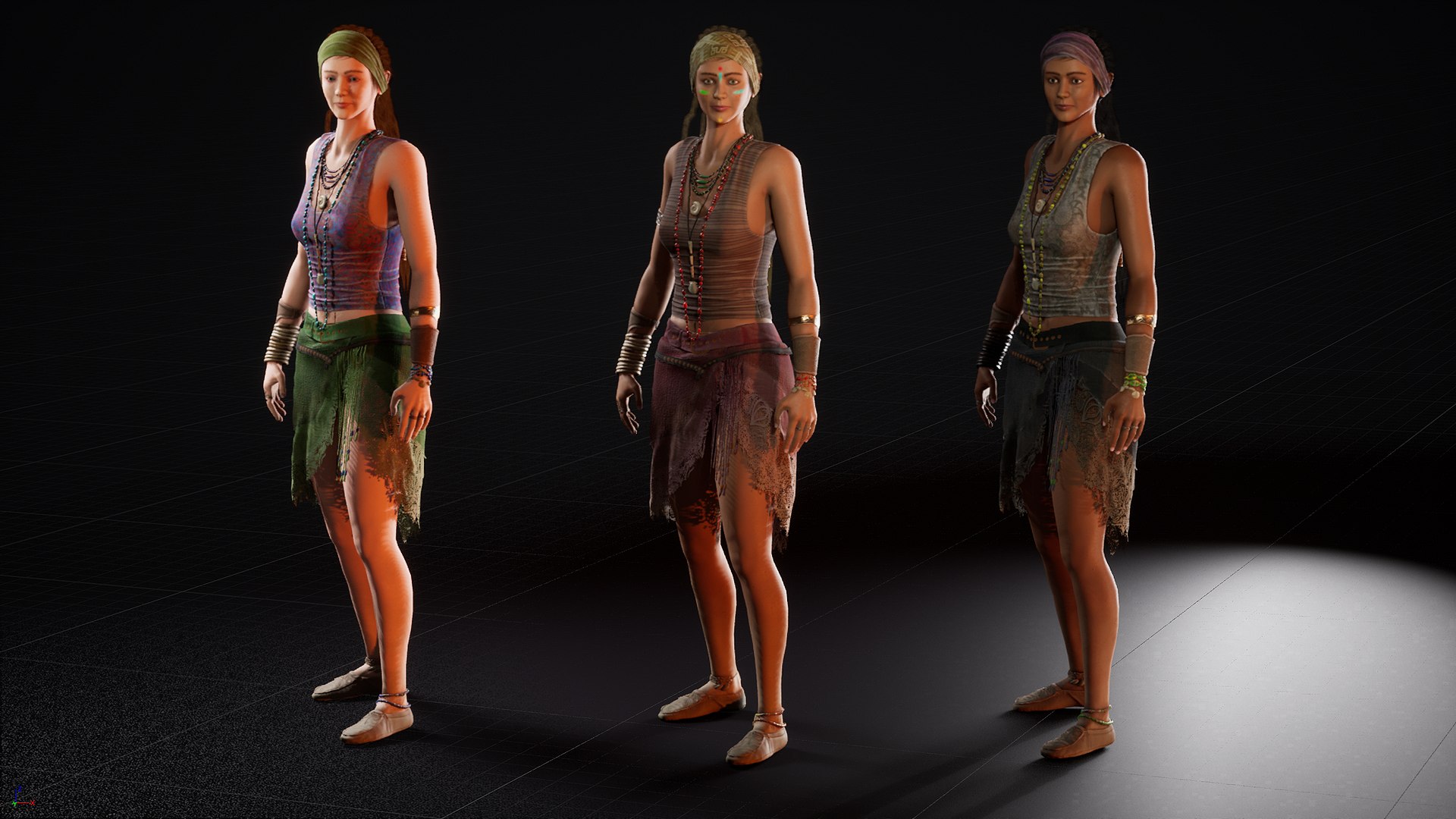 3D Neo Hippie Jessica - TurboSquid 2170358