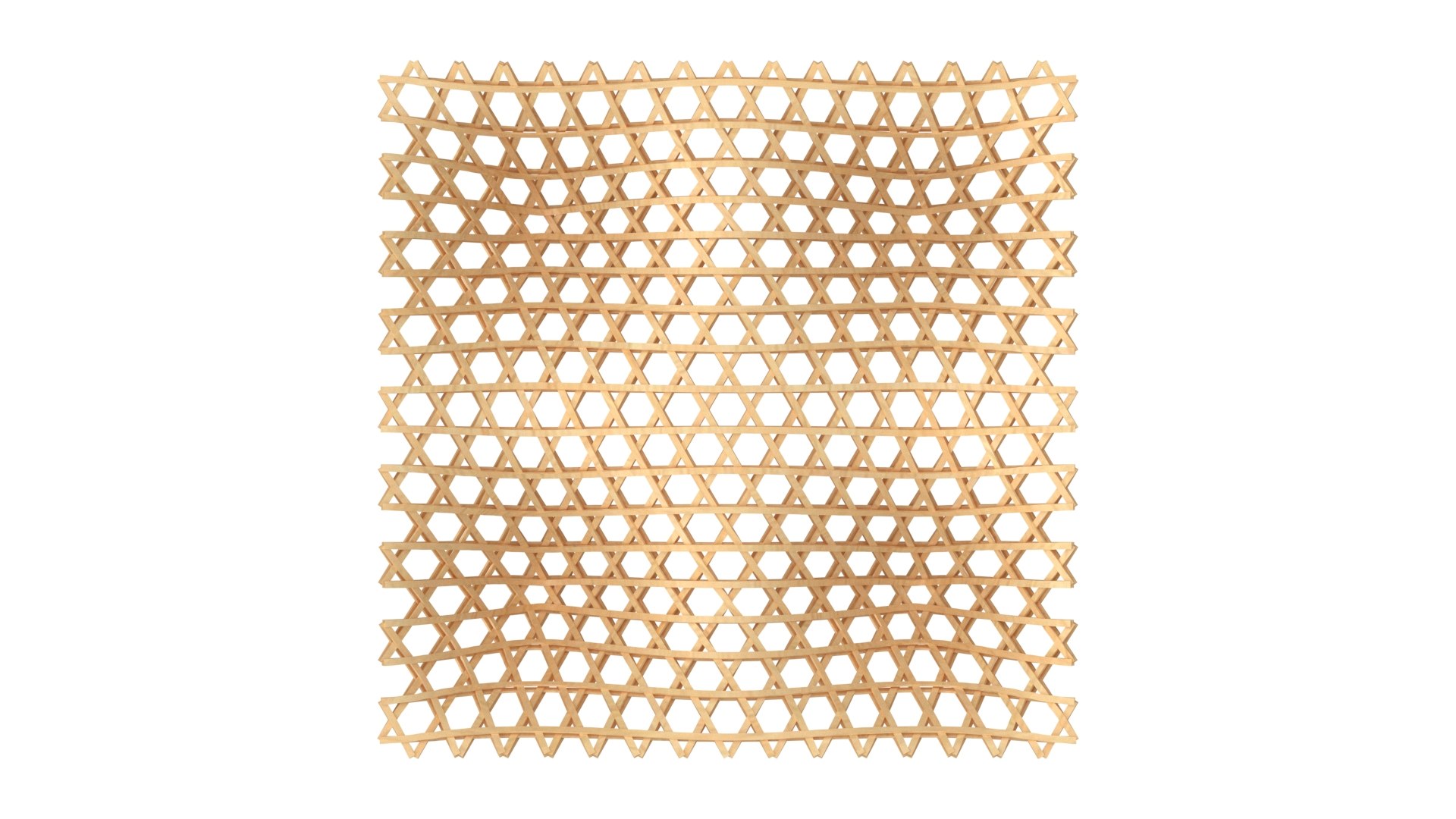 Parametric Woven Timber Canopy Structure 3D Model - TurboSquid 2405061