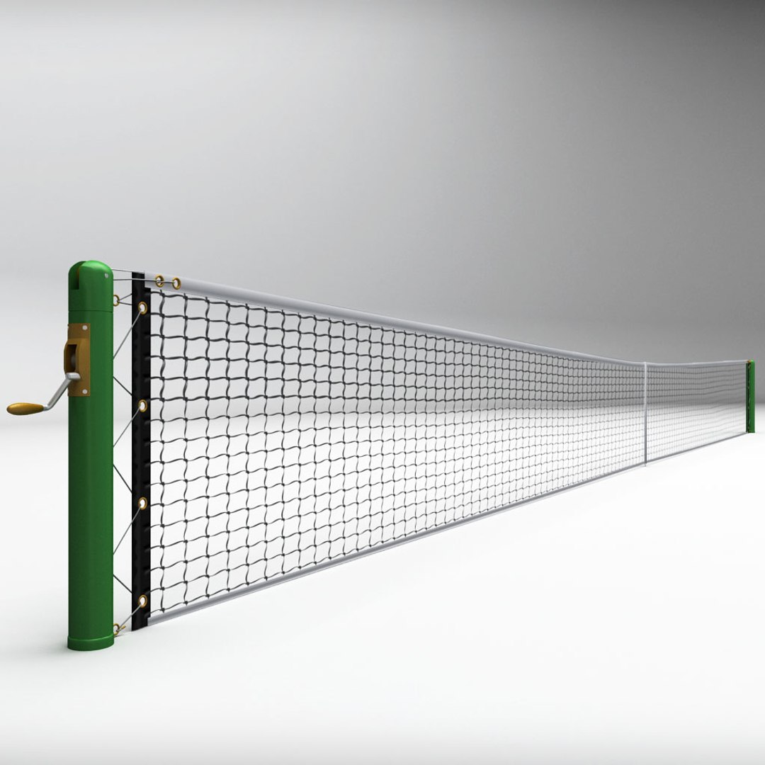 3d Tennis Court Net