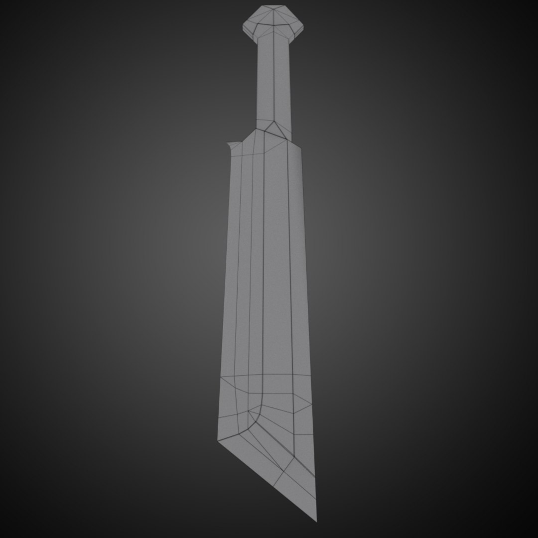 Sword weapon 3D model - TurboSquid 1284561
