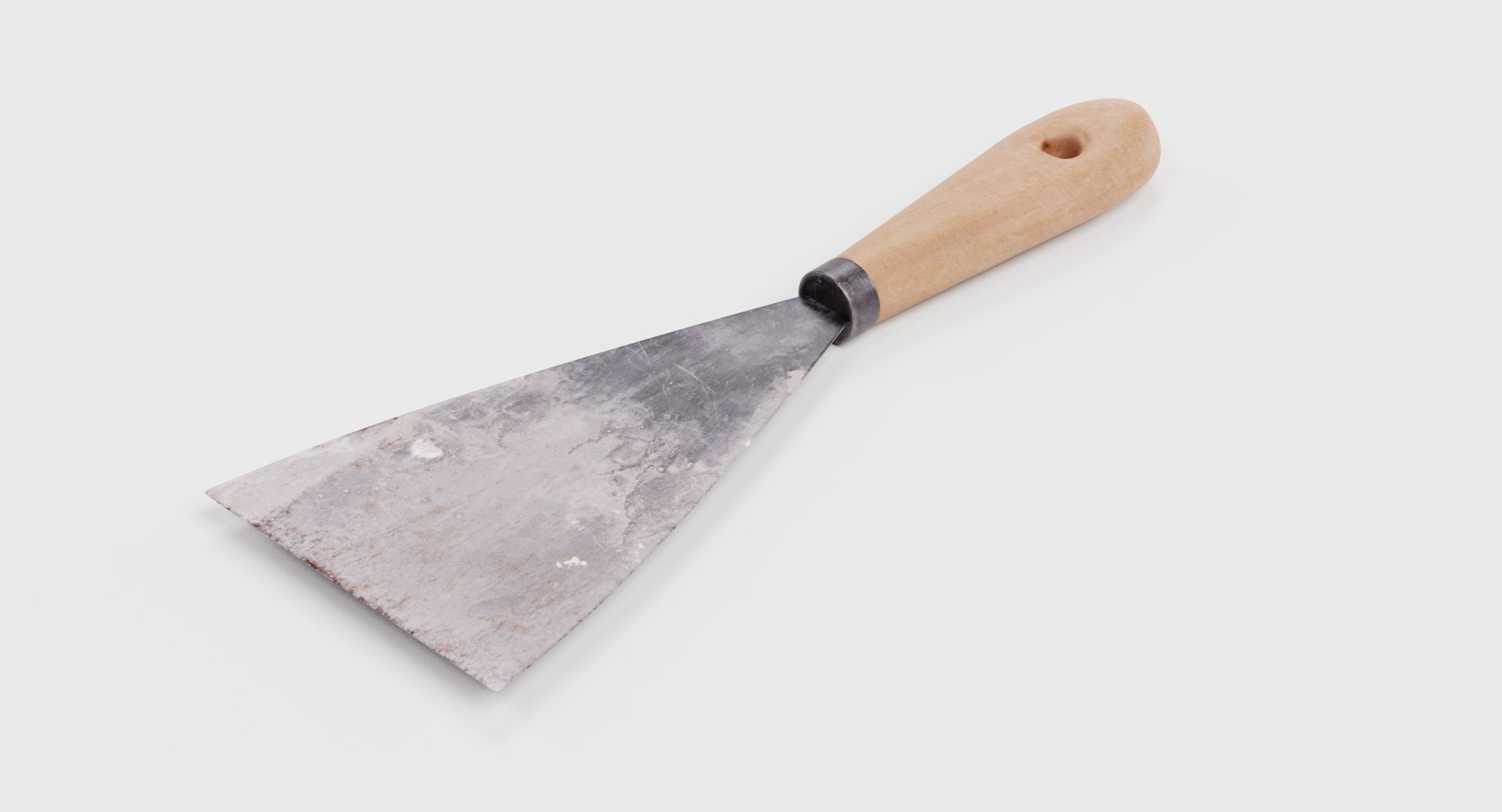 Mason Spatula 3D Model - TurboSquid 1395478