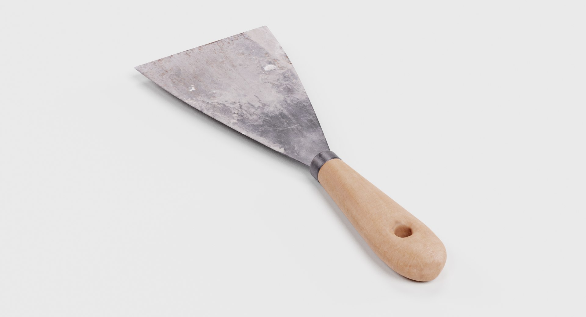 Mason Spatula 3D Model - TurboSquid 1395478