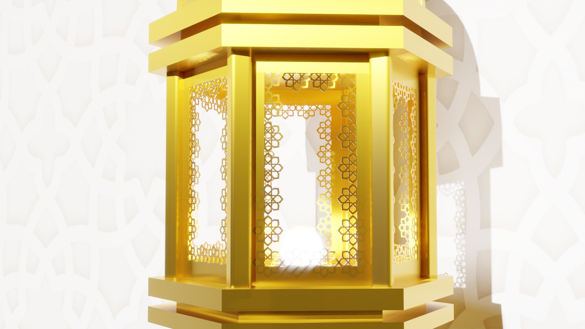 Islamic Lamp Ramdhan 3D Model - TurboSquid 2366485
