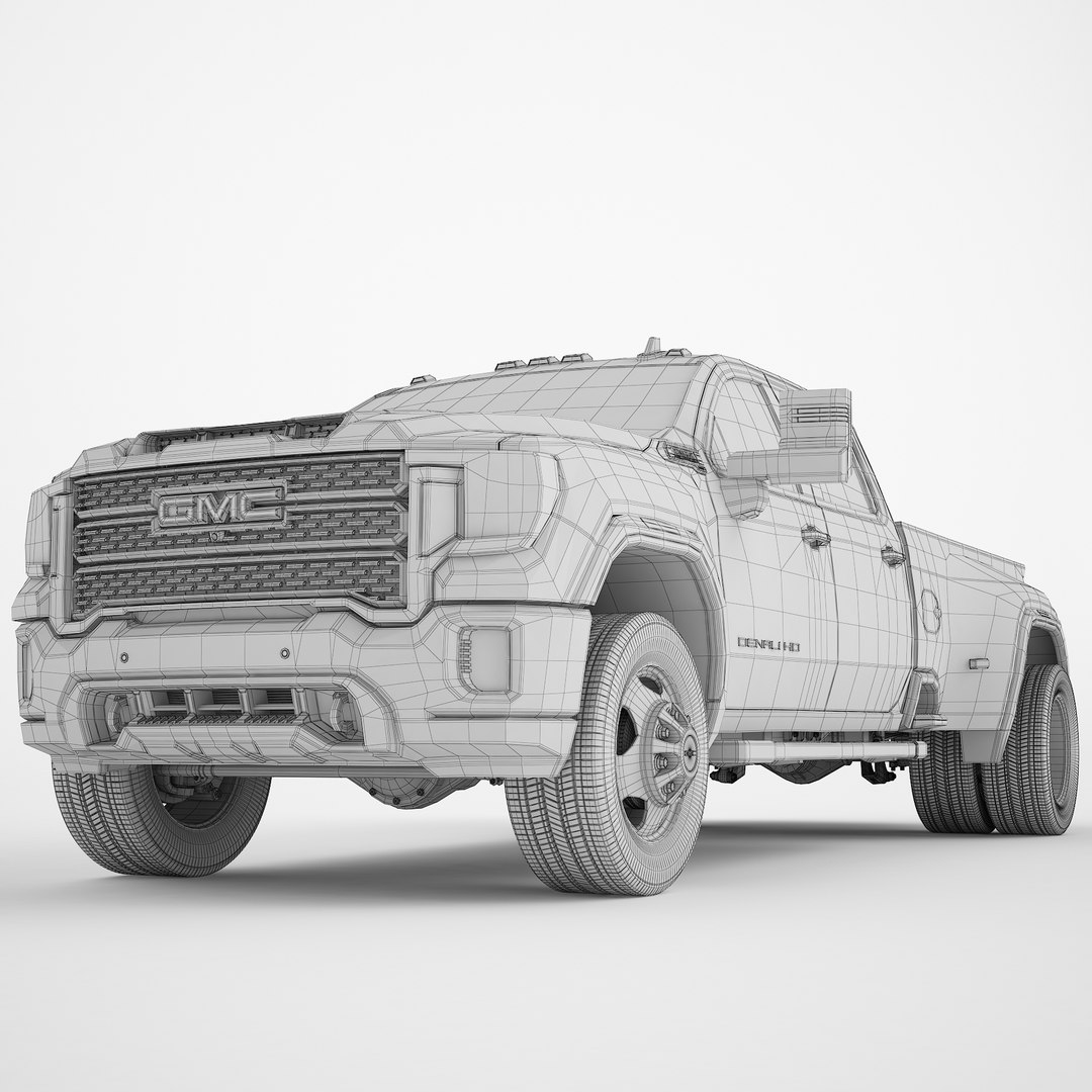 3D Model GMC SIERRA HD DENALI 2020 03 - TurboSquid 2001447