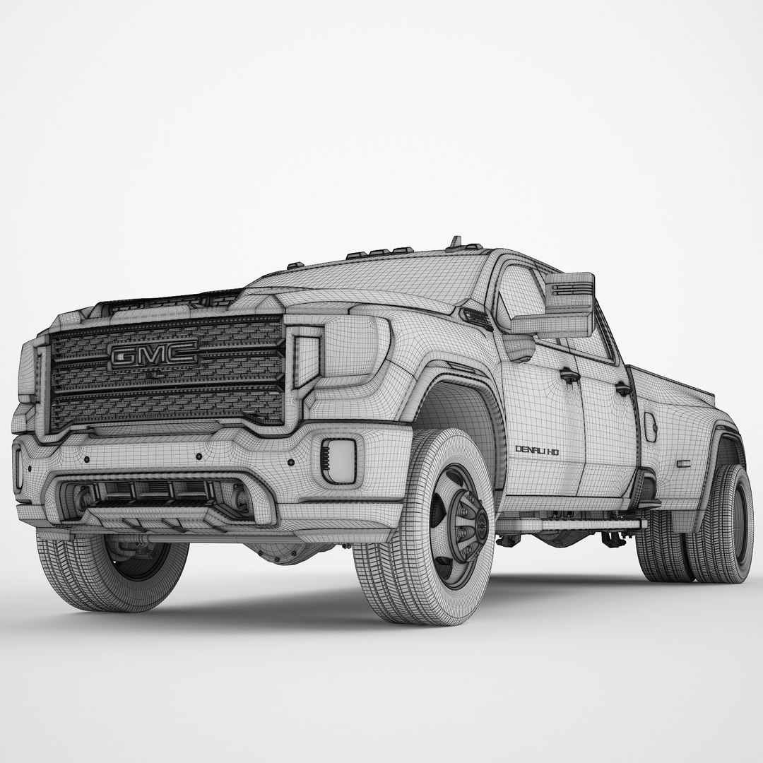 3D Model GMC SIERRA HD DENALI 2020 03 - TurboSquid 2001447