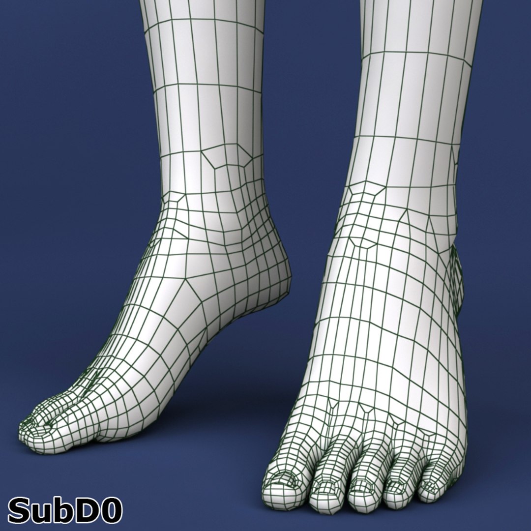 Realistic Woman Modeled Female Body 3d Model