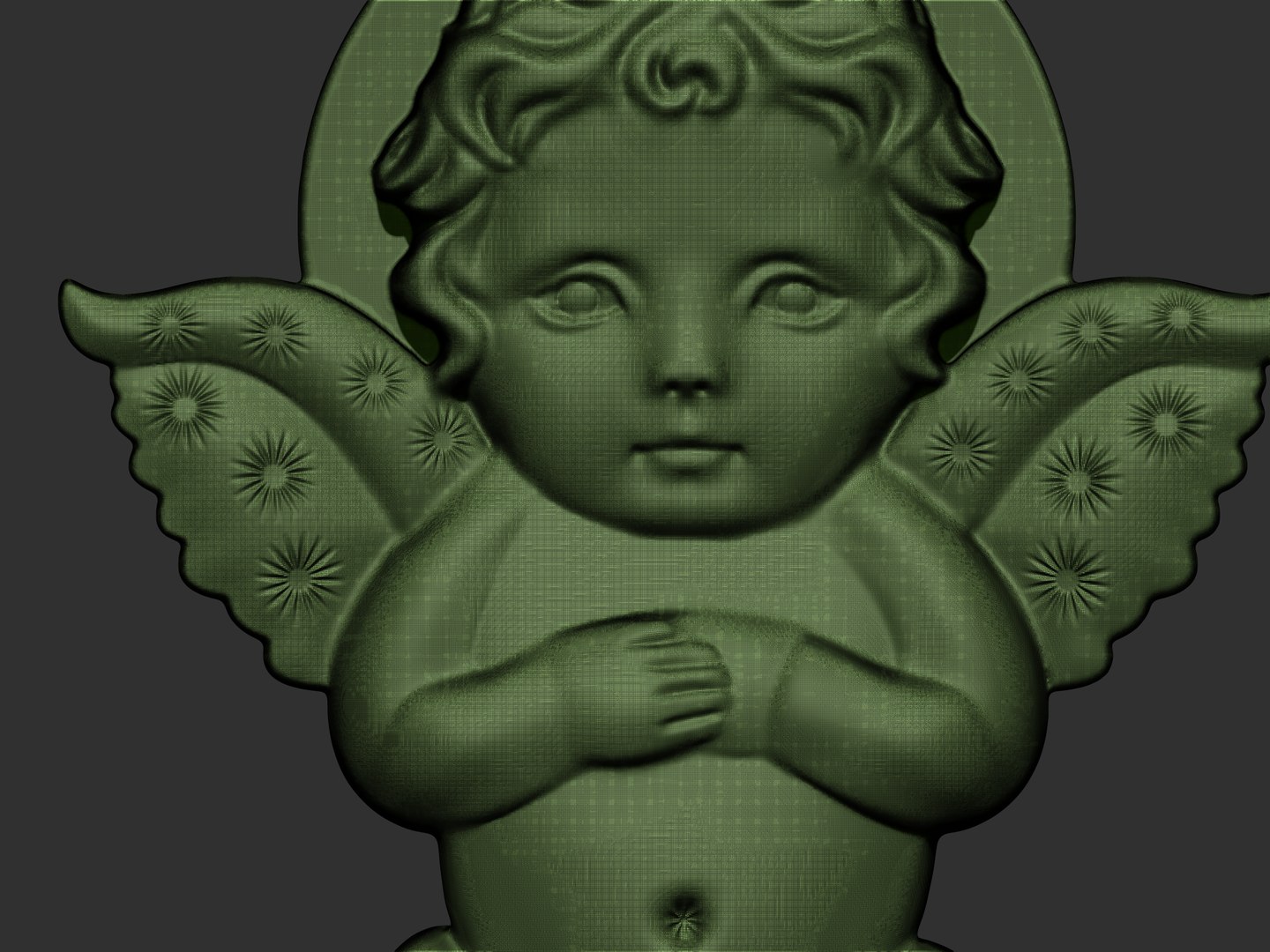 3D Baby Angel Model - TurboSquid 2042484