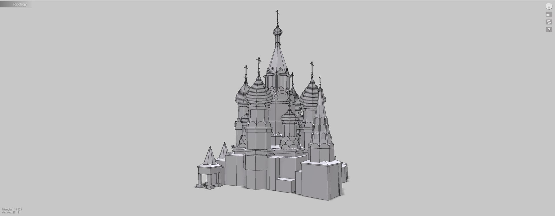 St Basils Cathedral Moscow 3D Model - TurboSquid 2105105