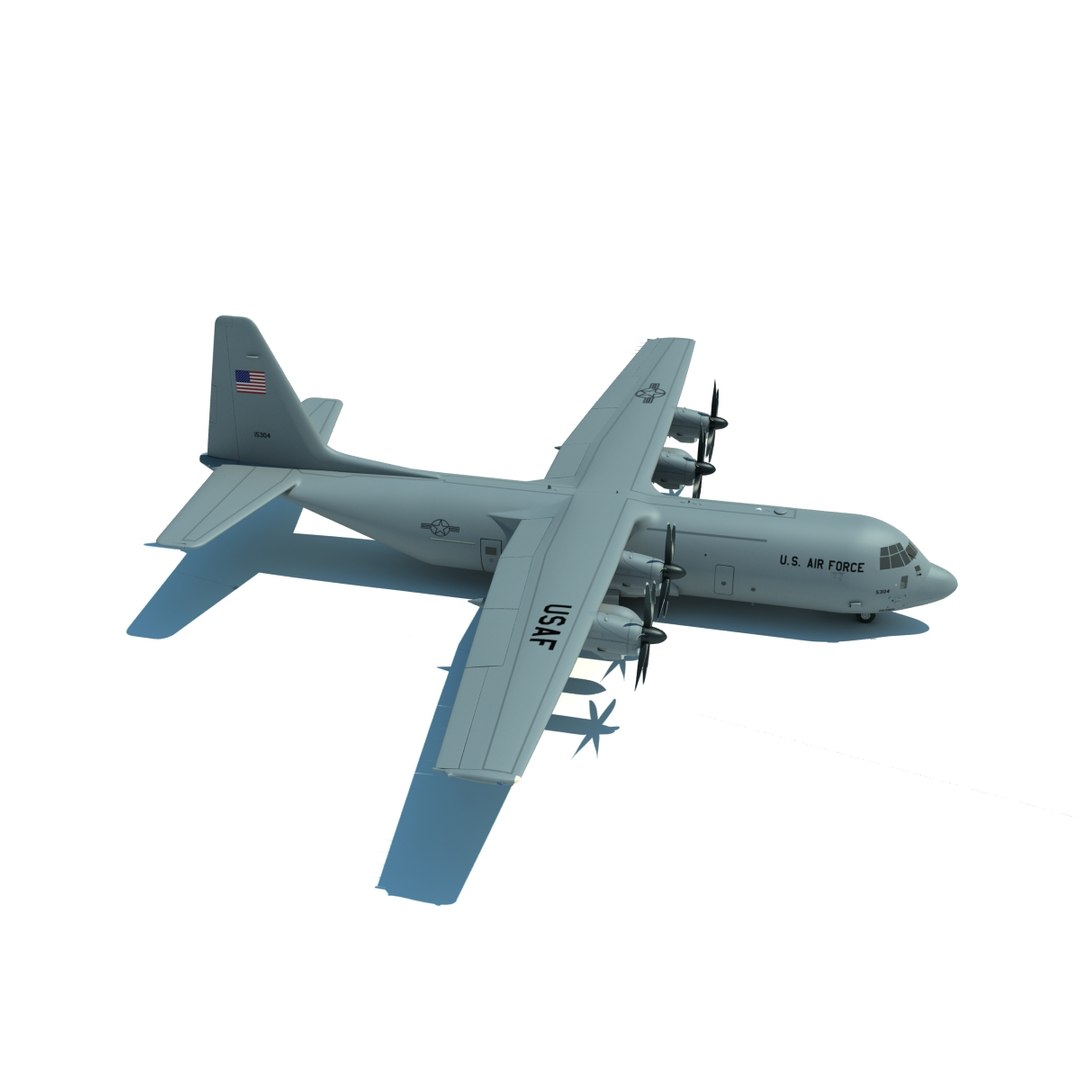 c-130j-30 super hercules obj