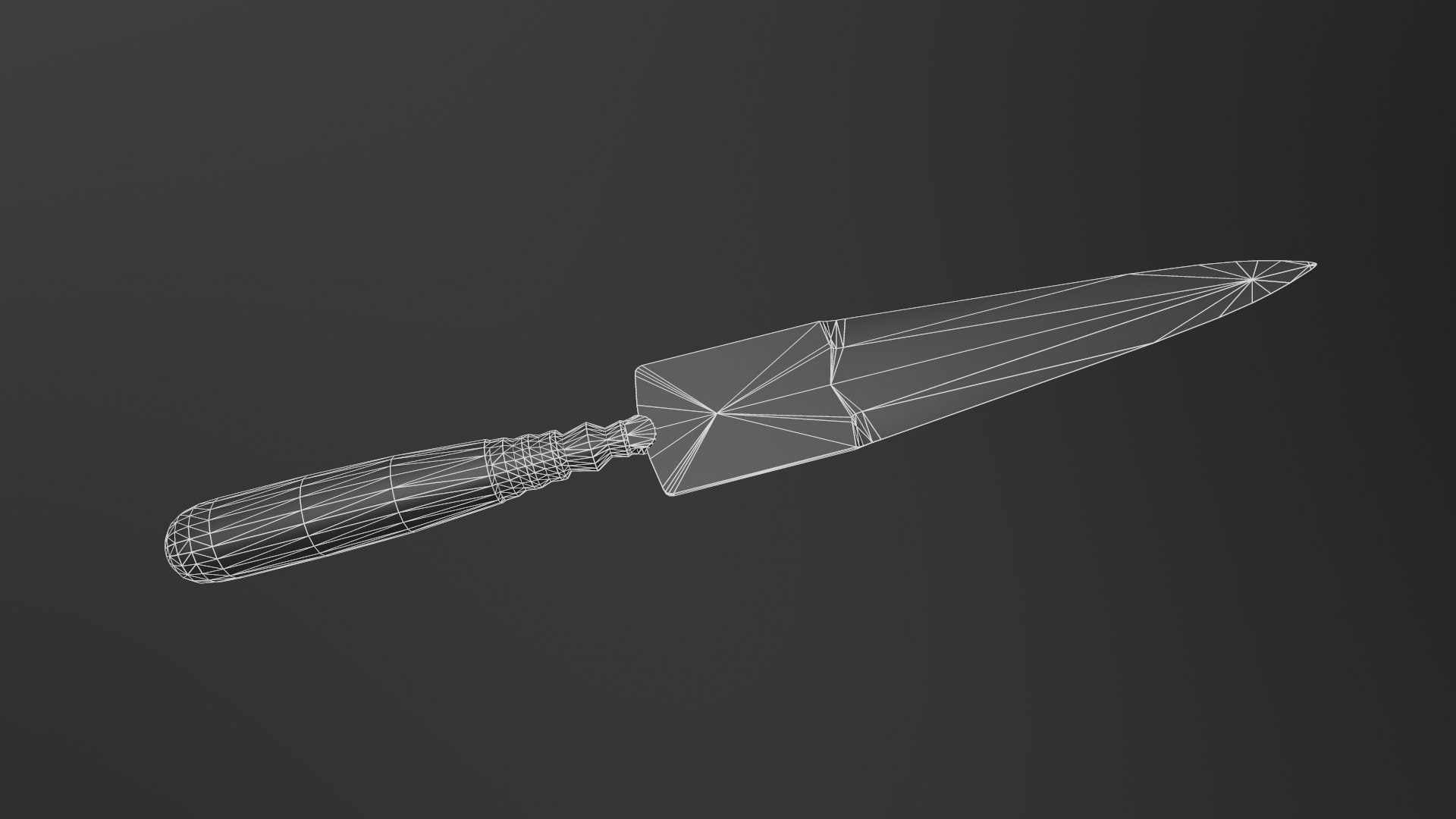 Mediterranean dagger 3D model - TurboSquid 1534851