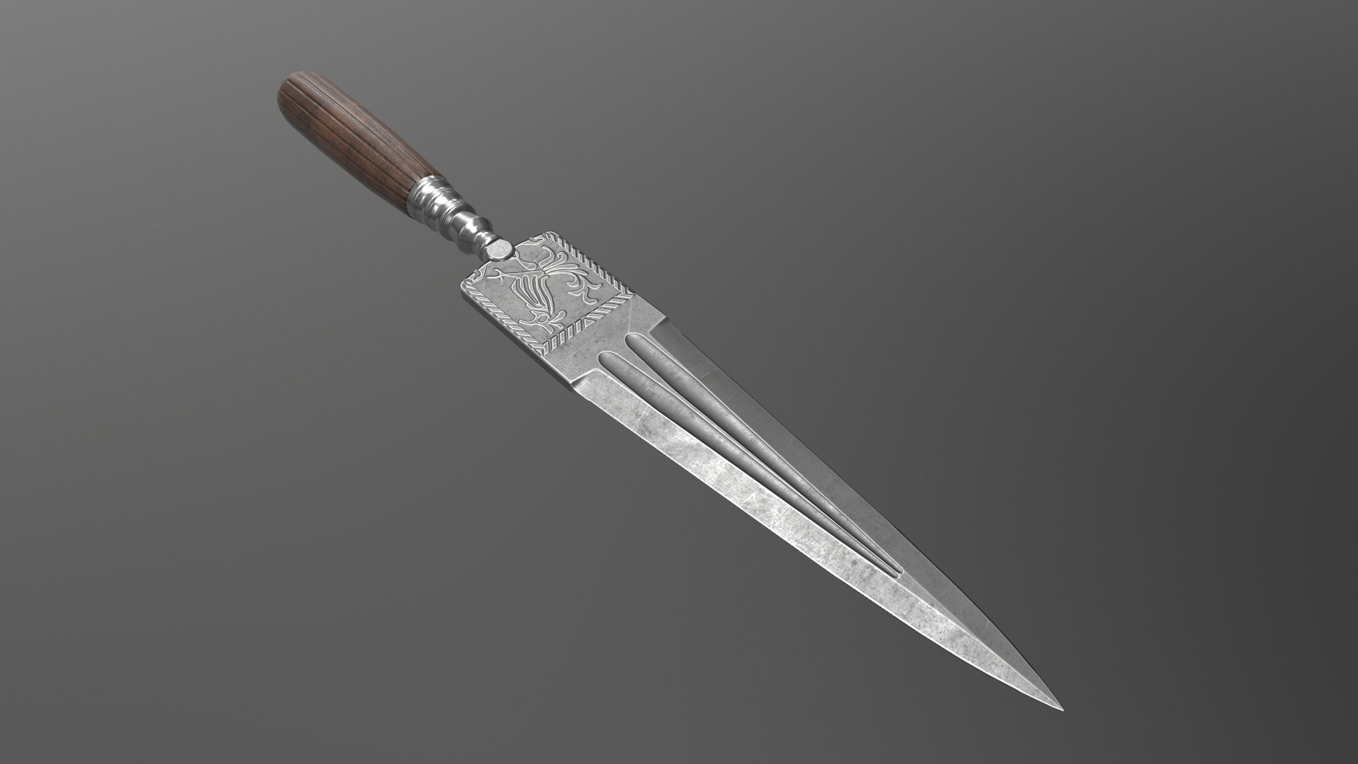 Mediterranean dagger 3D model - TurboSquid 1534851
