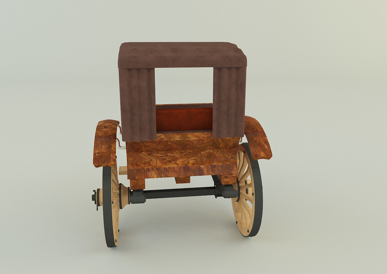 The Curtained Carriage 3D Model - TurboSquid 2120397