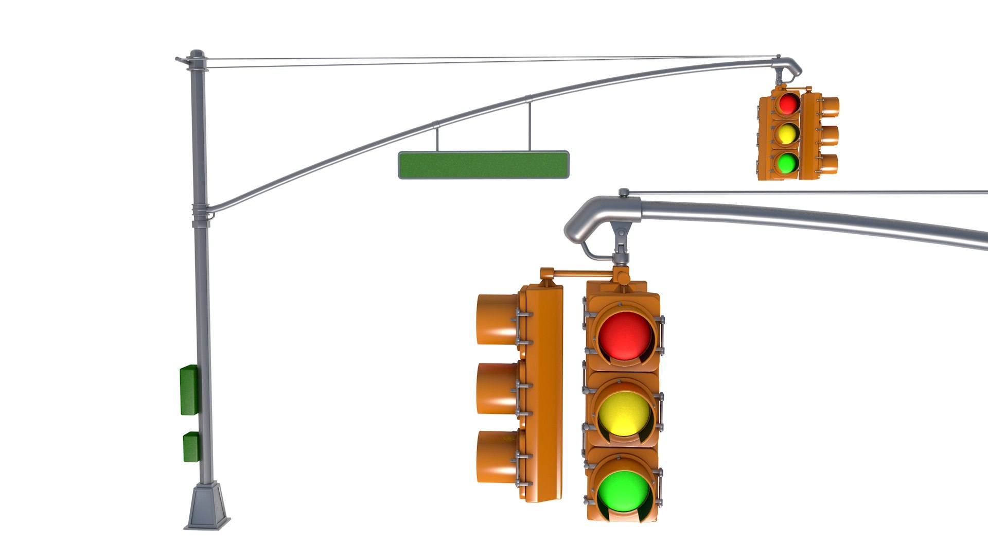 3D Traffic Lights collection - TurboSquid 1919854