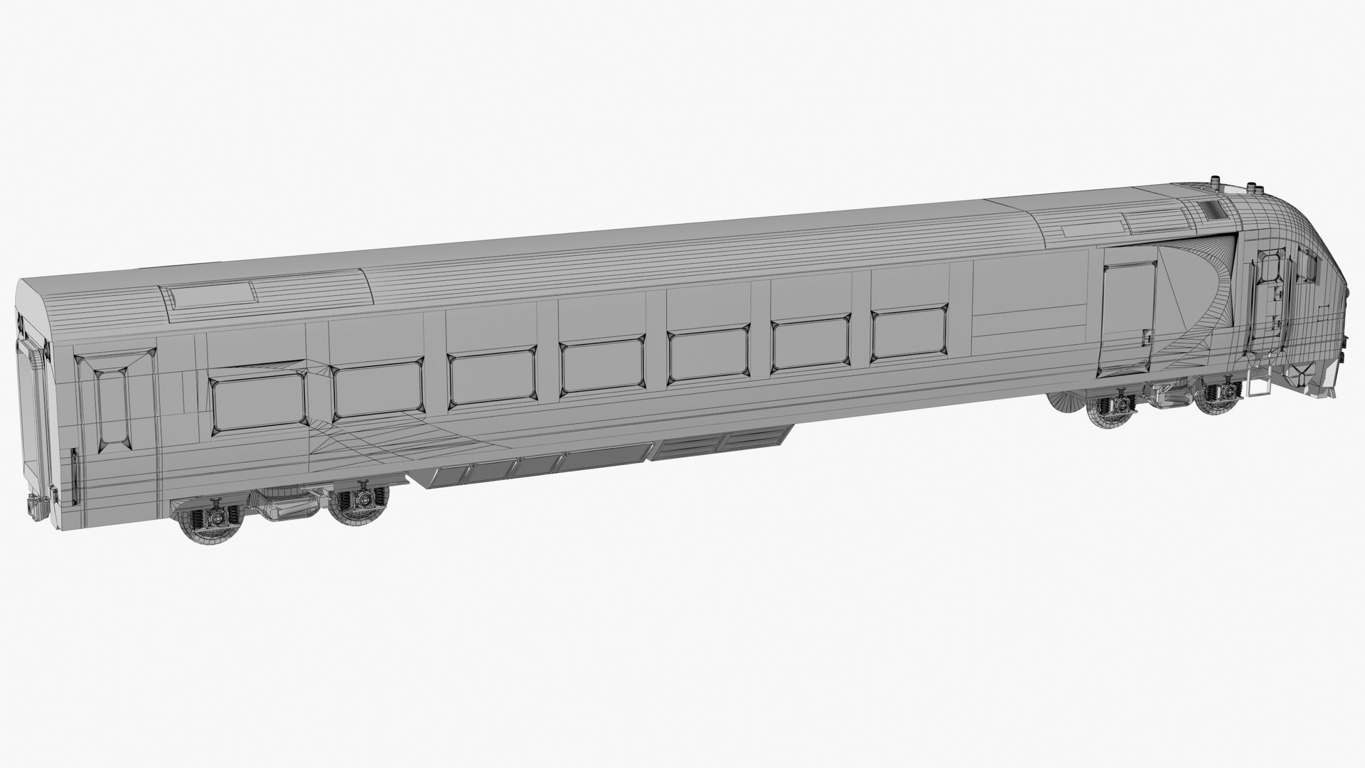 3D Caltrans Venture Trainset With A Siemens Charger Sz-44 Diesel ...