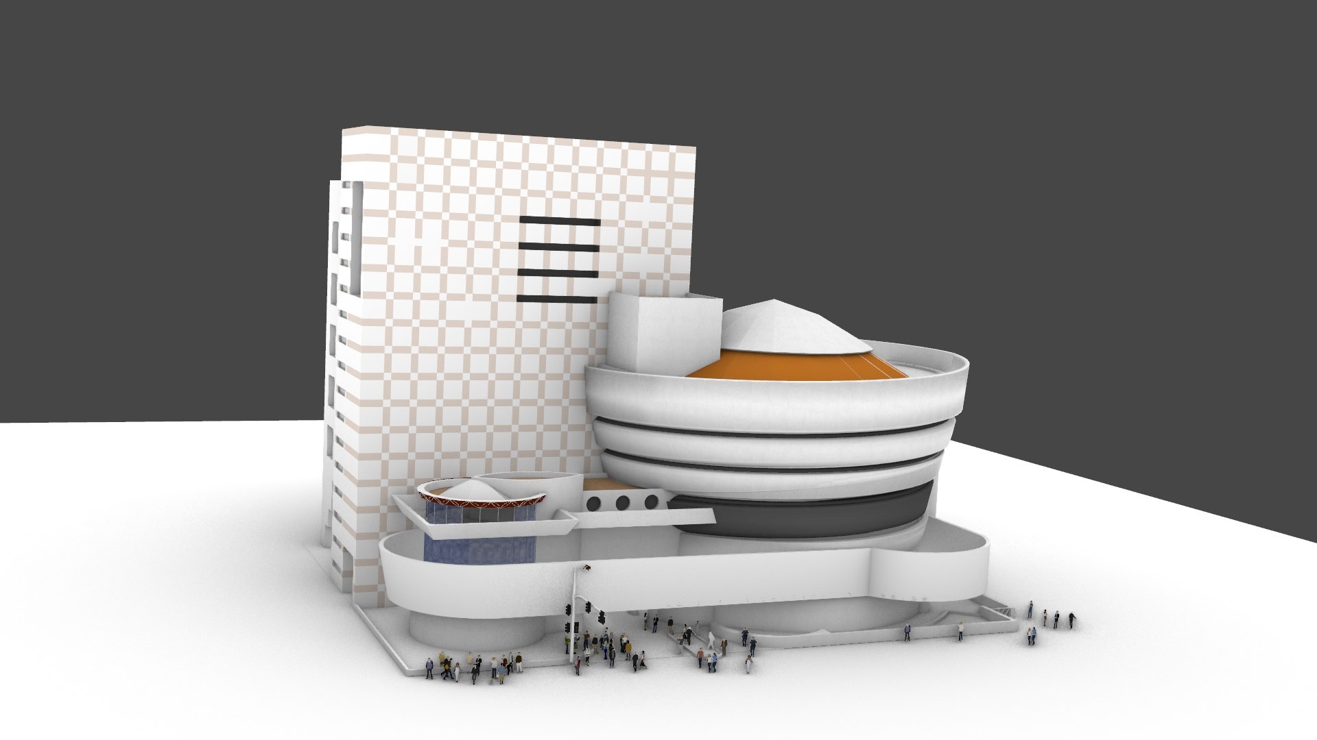 3D Model Solomon Guggenheim Museum - TurboSquid 2024674