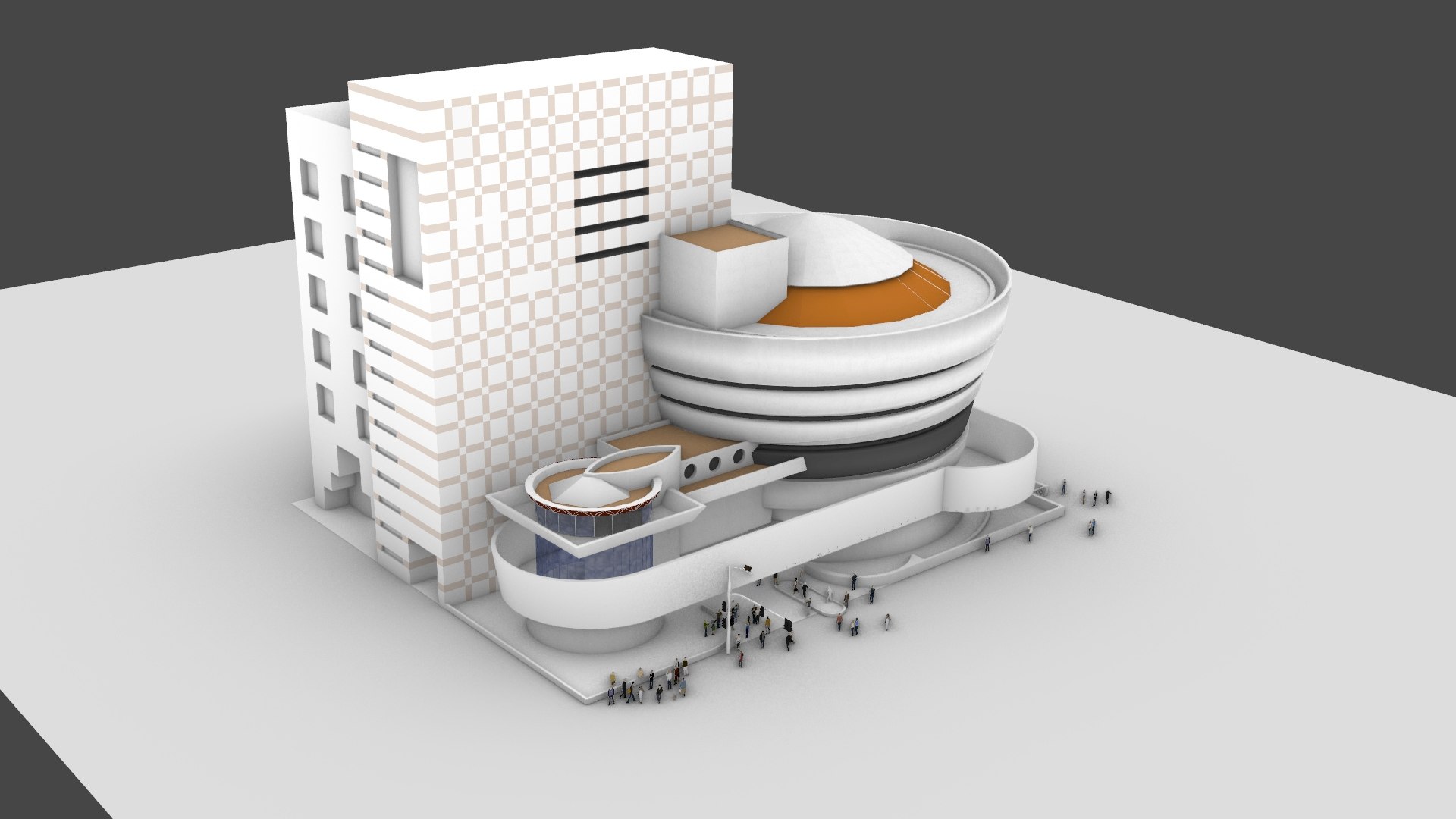 3D Model Solomon Guggenheim Museum - TurboSquid 2024674