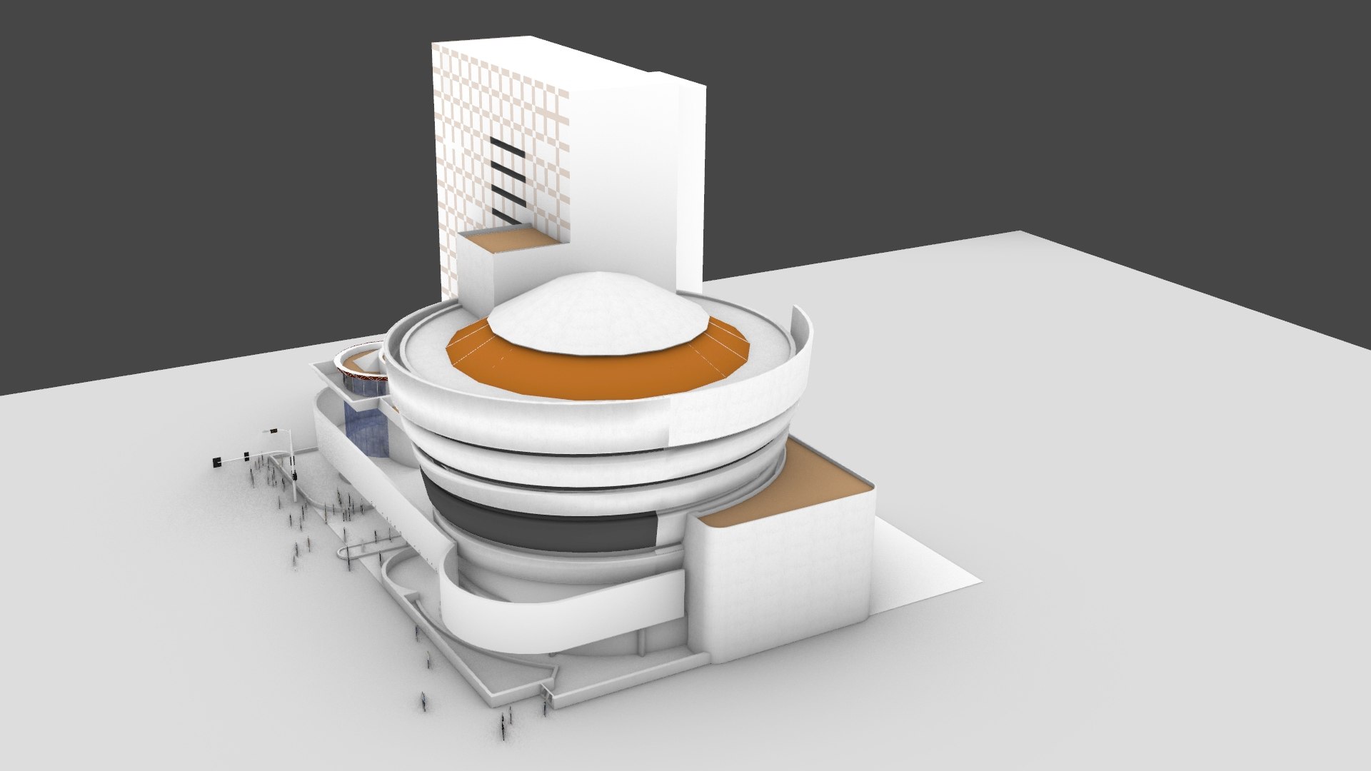 3D Model Solomon Guggenheim Museum - TurboSquid 2024674