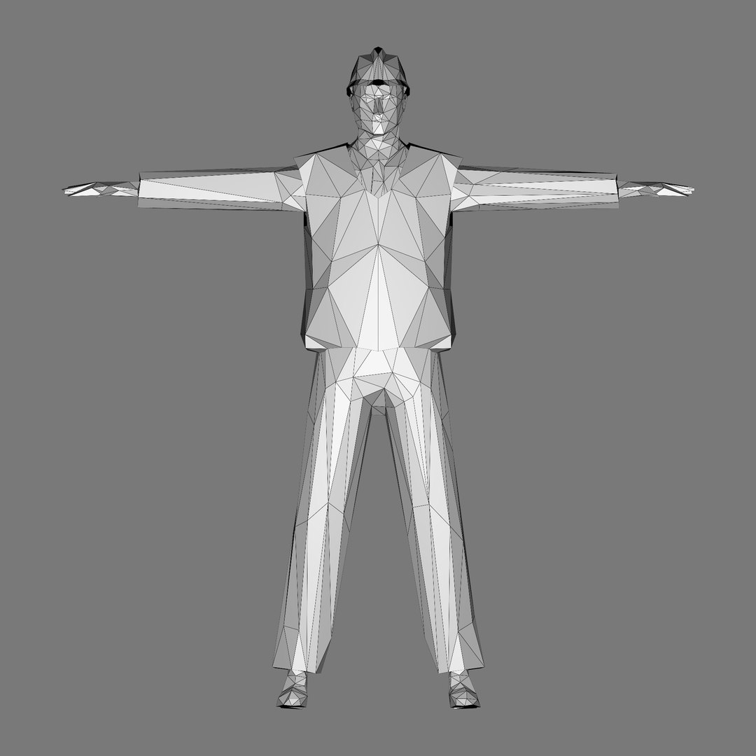 Free Lowpoly Engineer 3D - TurboSquid 1864535